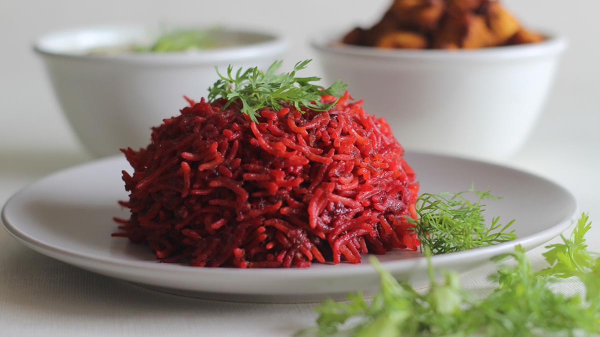 Beet Root Rice Recipe In Tamil | பீட்ரூட் சாதம் சமையல் | beetroot ...