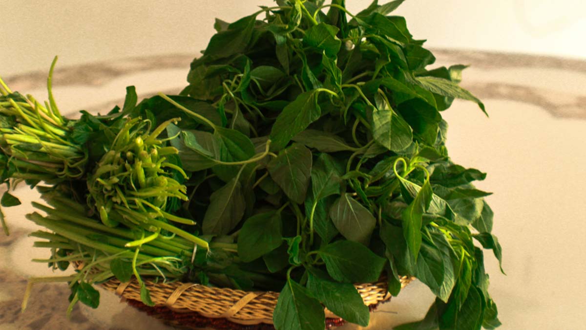 Chaulai Cutting Hacks| चौलाई को काटने का तरीका| Chaulai Ke Saag | how ...