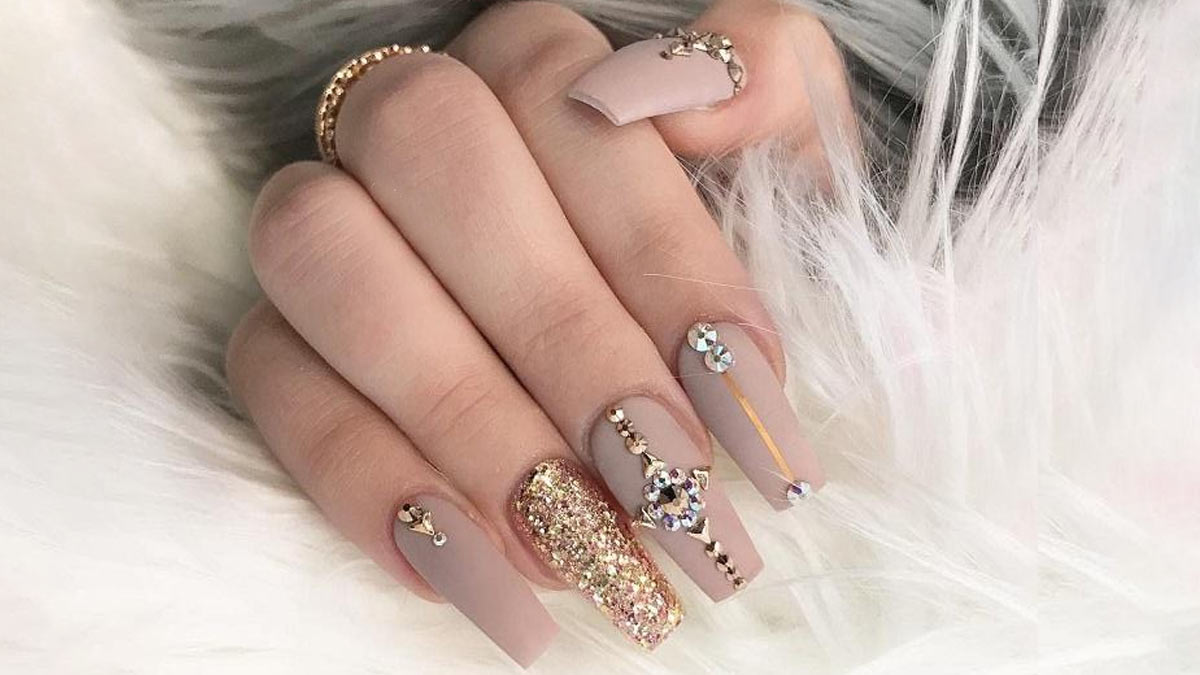 Monochrome Nails | नेल आर्ट डिजाइन | Latest Nail Art Designs | latest ...