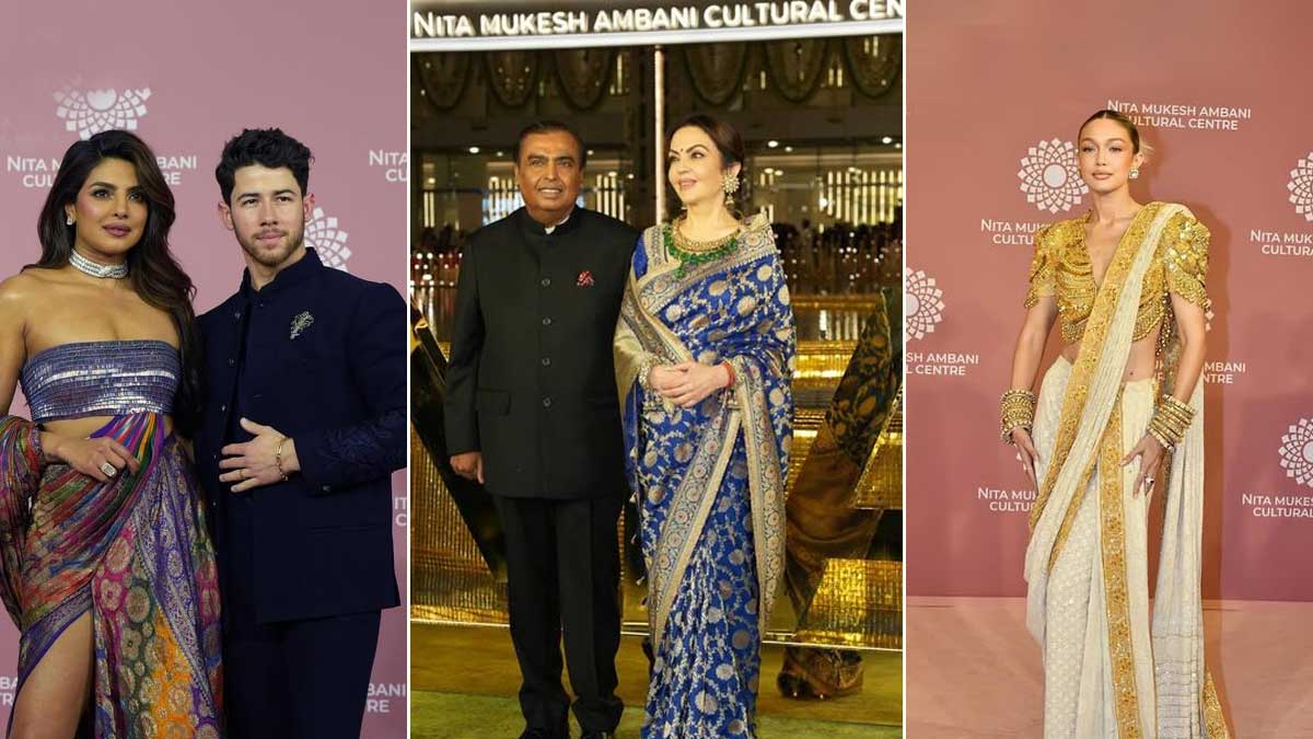 NMACC: नीता मुकेश अंबानी कल्चरल सेंटर में पहुंचे देश-विदेश के स्टार्स ...