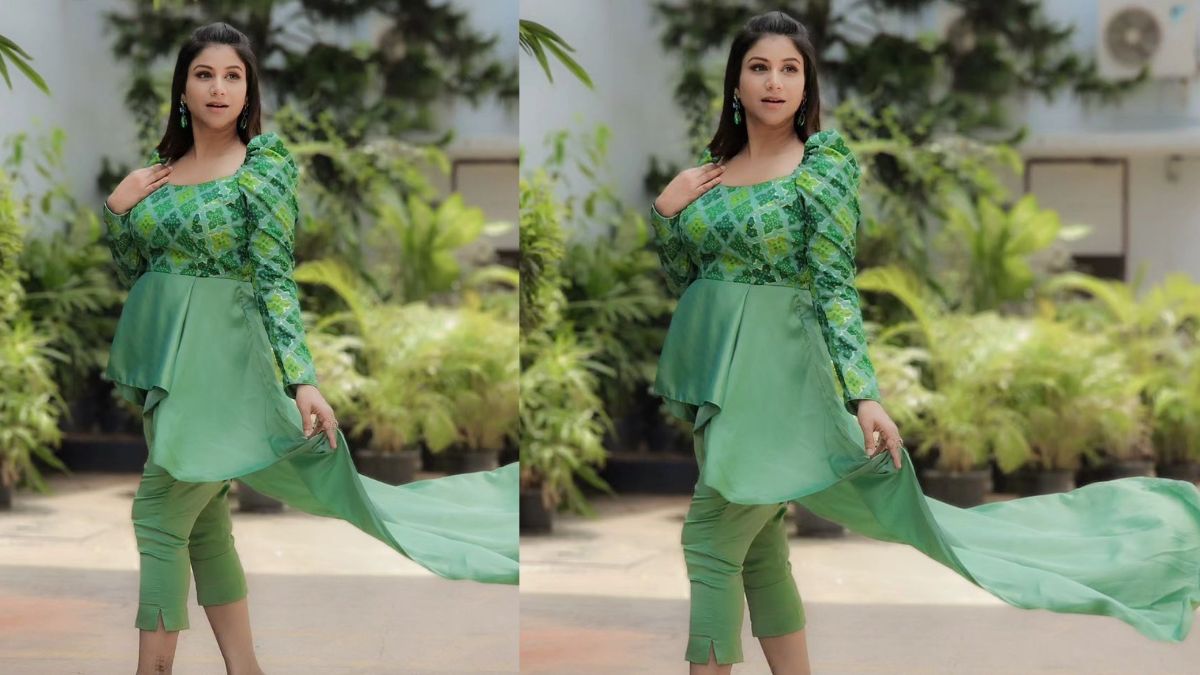 Iniya Serial Actress : இனியா சீரியல் நடிகை ஆல்யா மானசாவின் நியூ லுக் ...