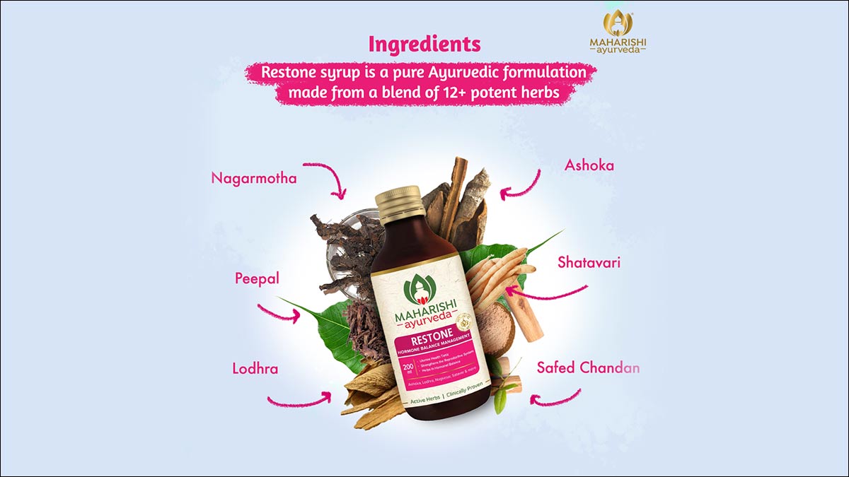 Maharishi Ayurveda का 'Restone' है आपकी उन दिनों की समस्या का सच्चा ...