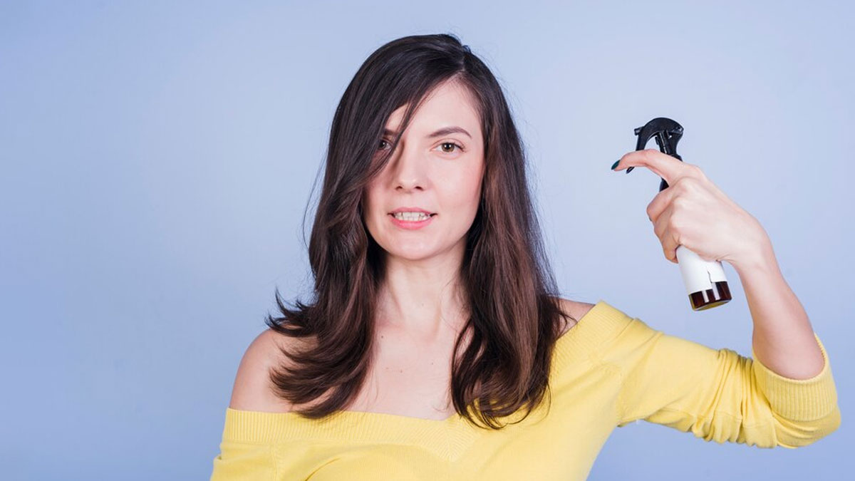 ग्रीन टी की मदद से बनाएं ये हेयर मिस्ट | how to make hair mist with ...