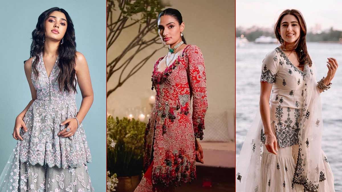 Latest Sharara Kurta: ट्रेंड में हैं शरारा कुर्ते के ये डिजाइंस, आप भी ...