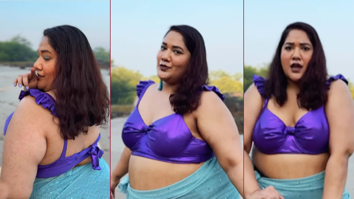 Plus-Size Influencer Dance Besharam Rang | Besharam Rang Dance | Tanvi Geetha Ravishankar Dance ...