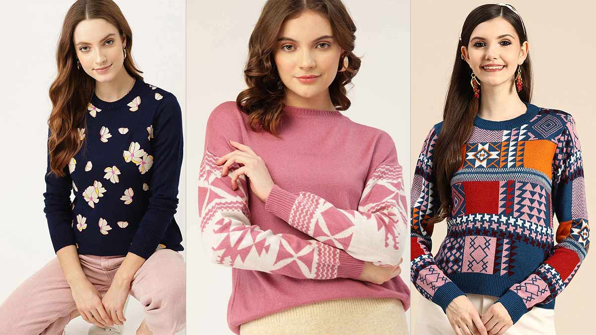 Latest Sweater Designs | वूलन स्वेटर के नए डिजाइन | How To Style Woolen ...