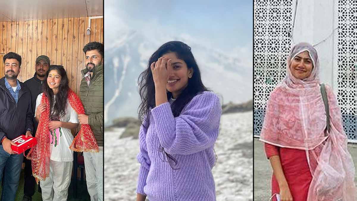 Sai Pallavi Senthamarai : பெற்றோருடன் அமர்நாத் புனித பயணம்! உருக்கமாக ...