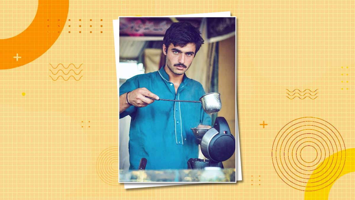 नीली आंखों वाले पाकिस्तानी चायवाले अरशद खान अब हैं लंदन में, बदल चुकी ...