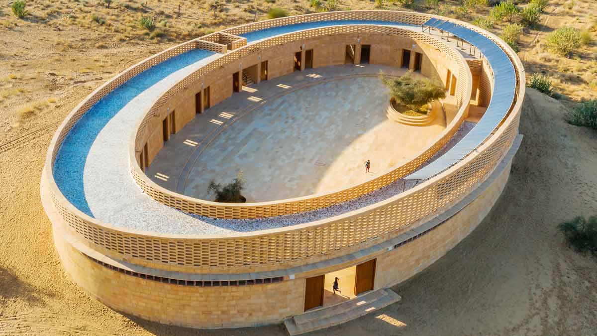 Rajkumari Ratnavati Girls School Set Amidst The Thar Desert Is An ...