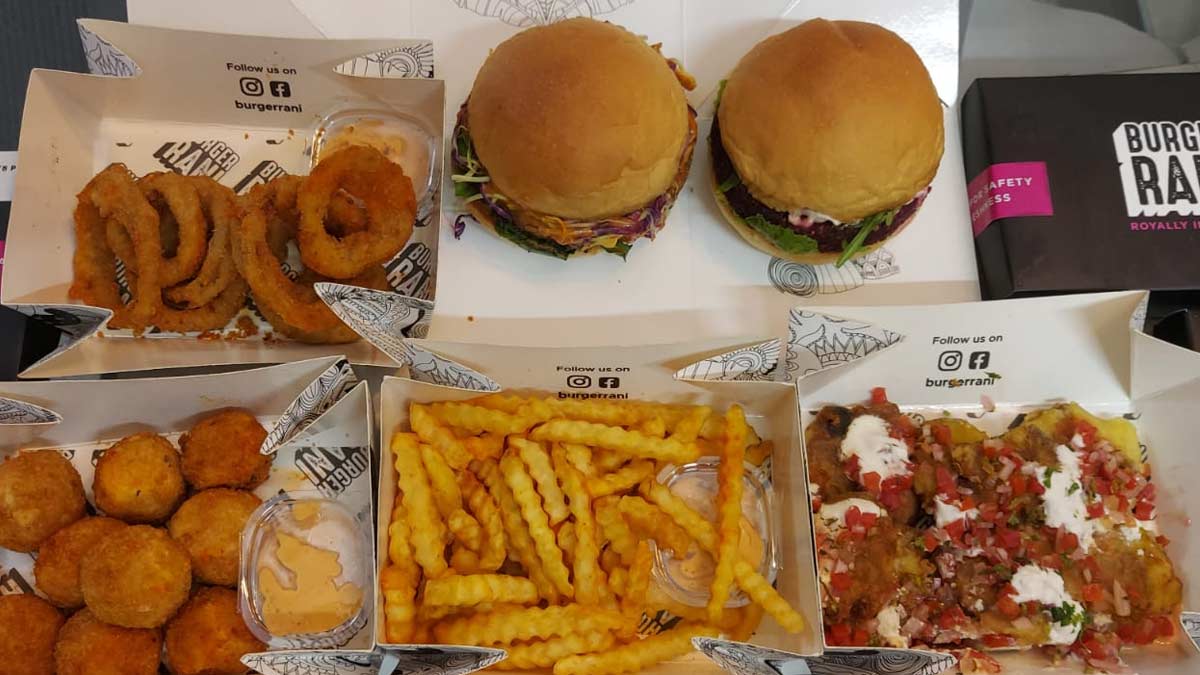 HZ Food Review: Burger Rani's Juicy Burgers Come With An Indian Twist ...