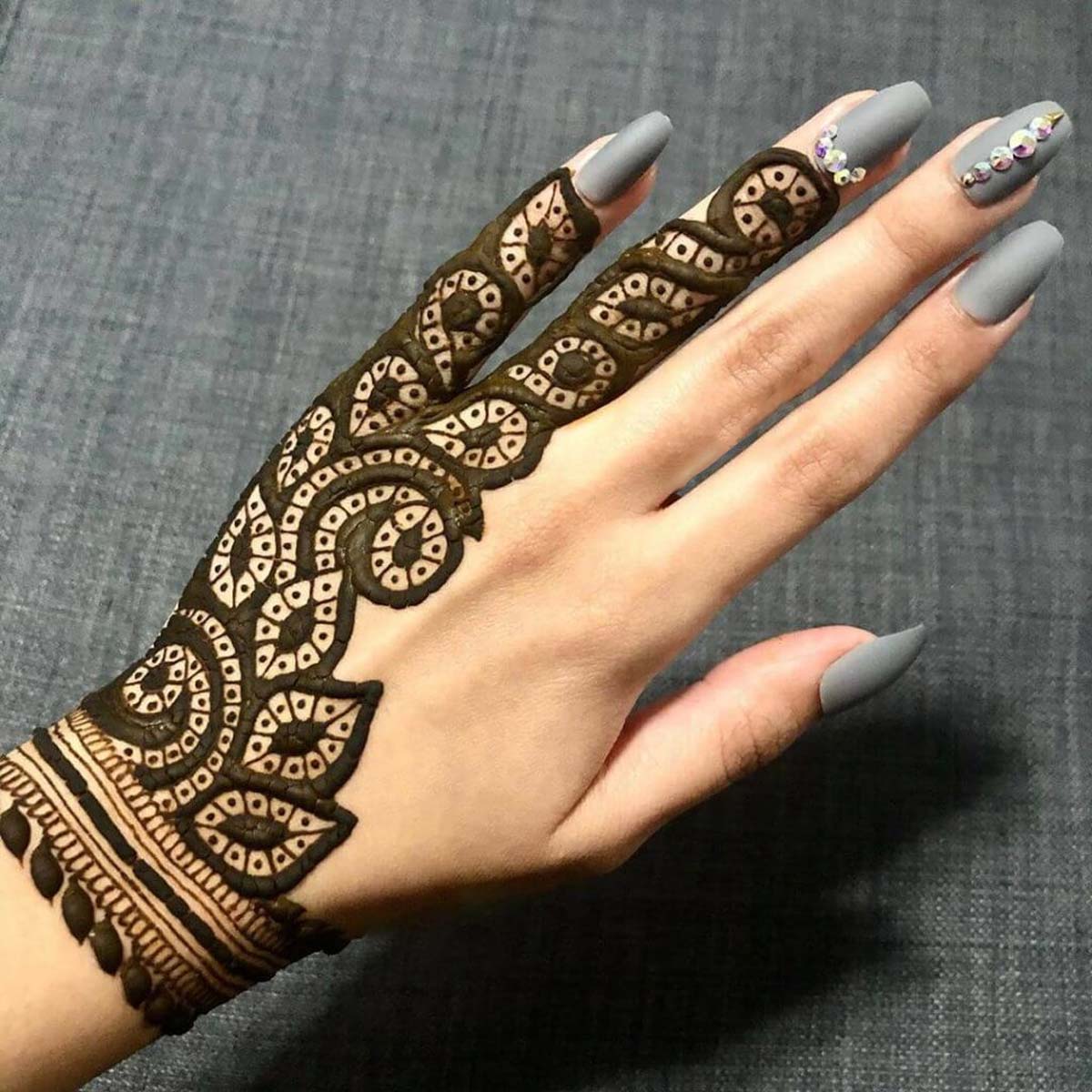 लंबे हाथों पर खूब जचेंगे मेहंदी के ये सरल डिजाइंस | easy mehndi designs ...