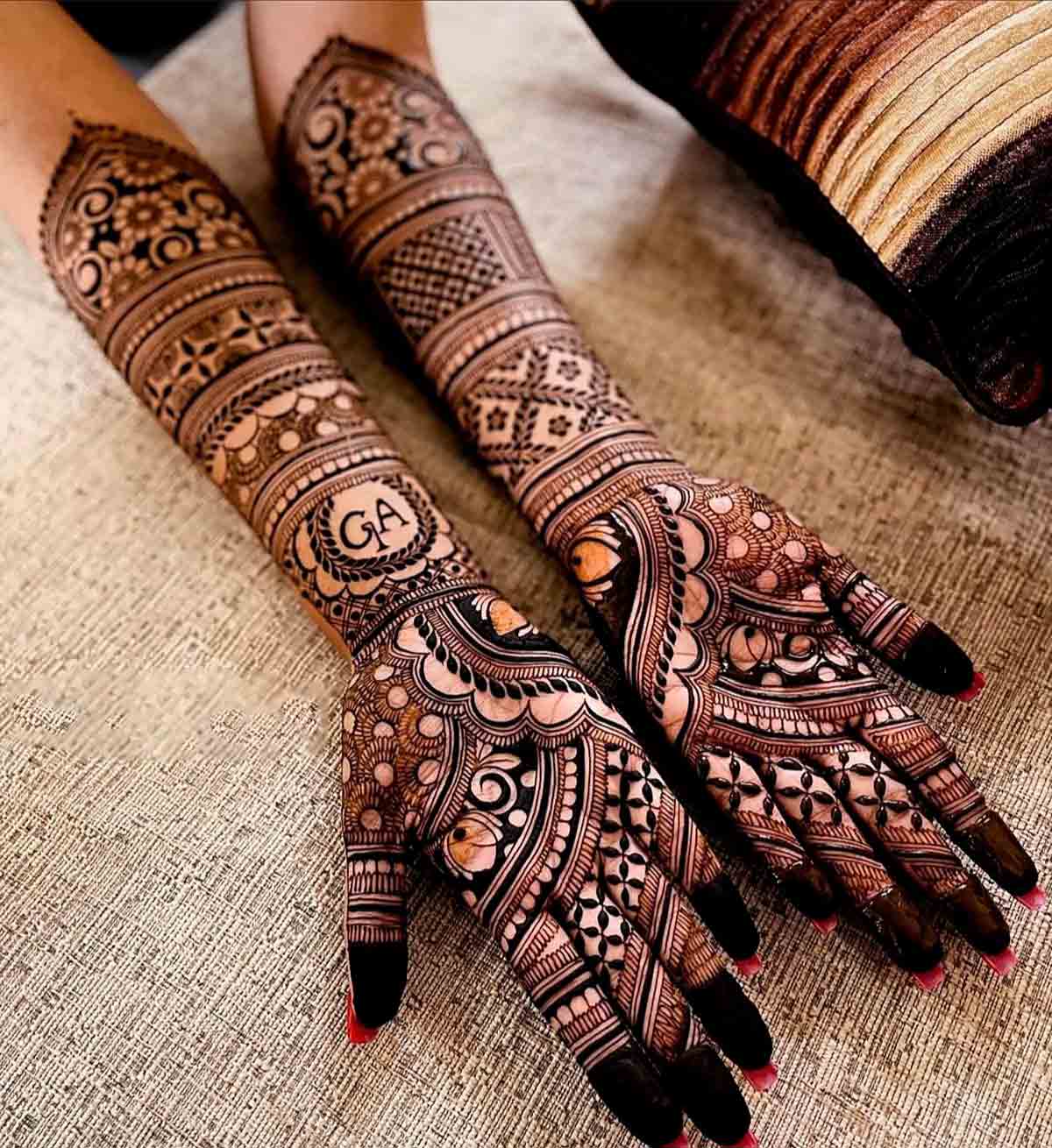लंबे हाथों पर खूब जचेंगे मेहंदी के ये सरल डिजाइंस | easy mehndi designs ...