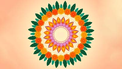 Diwali 2023: 5 Easy Rangoli Design Ideas With Flowers For Corners ...