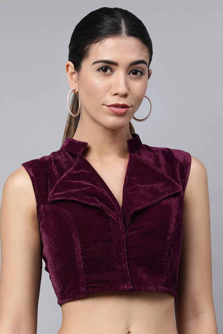 Diwali Blouse Designs: दिवाली पर पहनें ये वेलवेट ब्लाउज, देखें डिजाइन ...