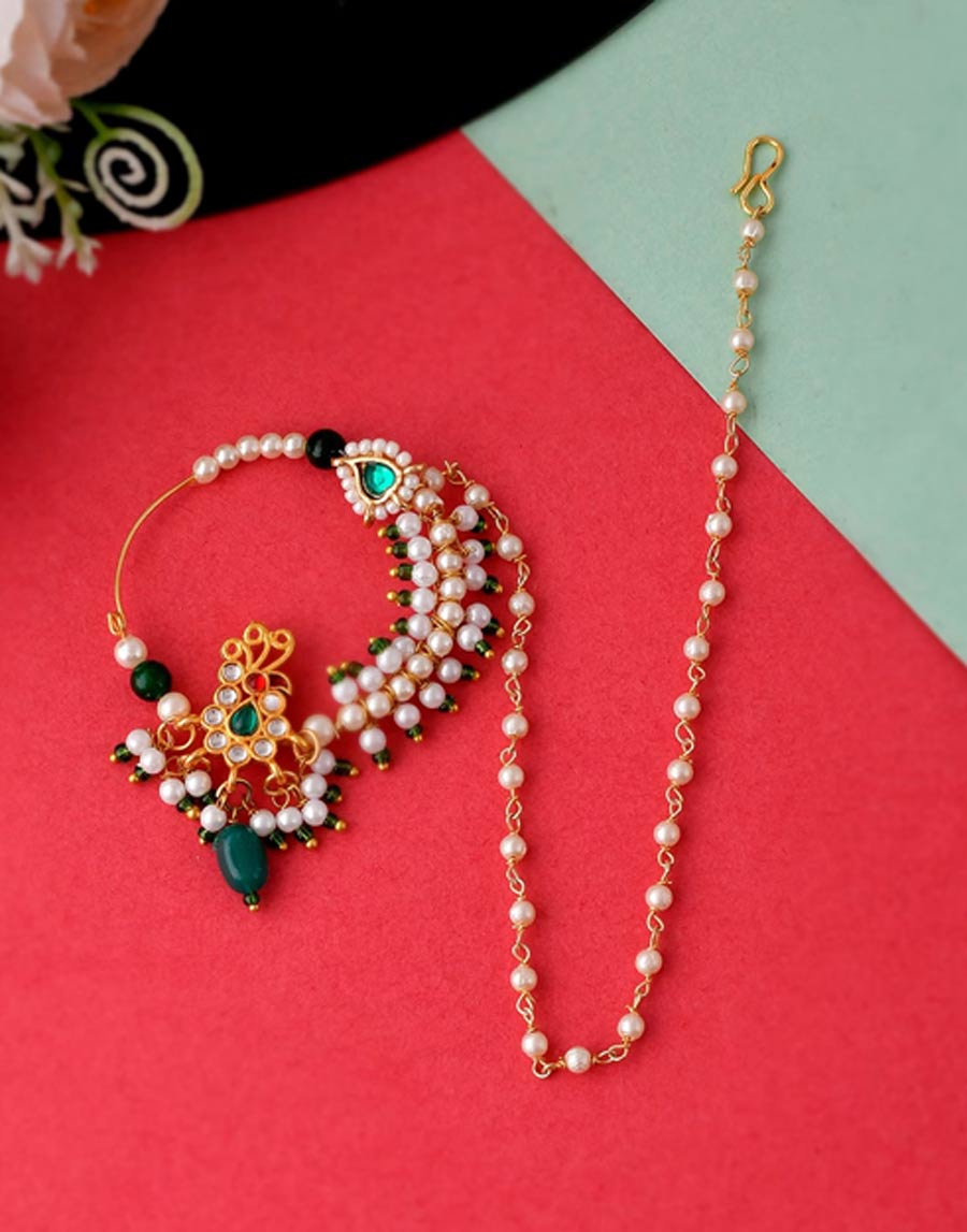 Karwa Chauth Nath Designs: फेस शेप के हिसाब से ऐसे चुनें सही नथ ...