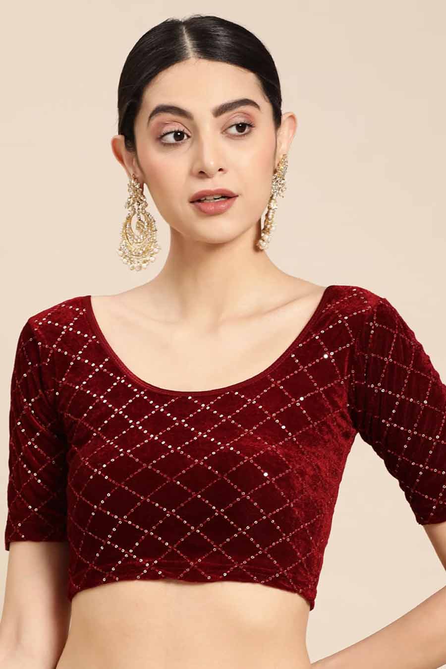 Diwali Blouse Designs: दिवाली पर पहनें ये वेलवेट ब्लाउज, देखें डिजाइन ...
