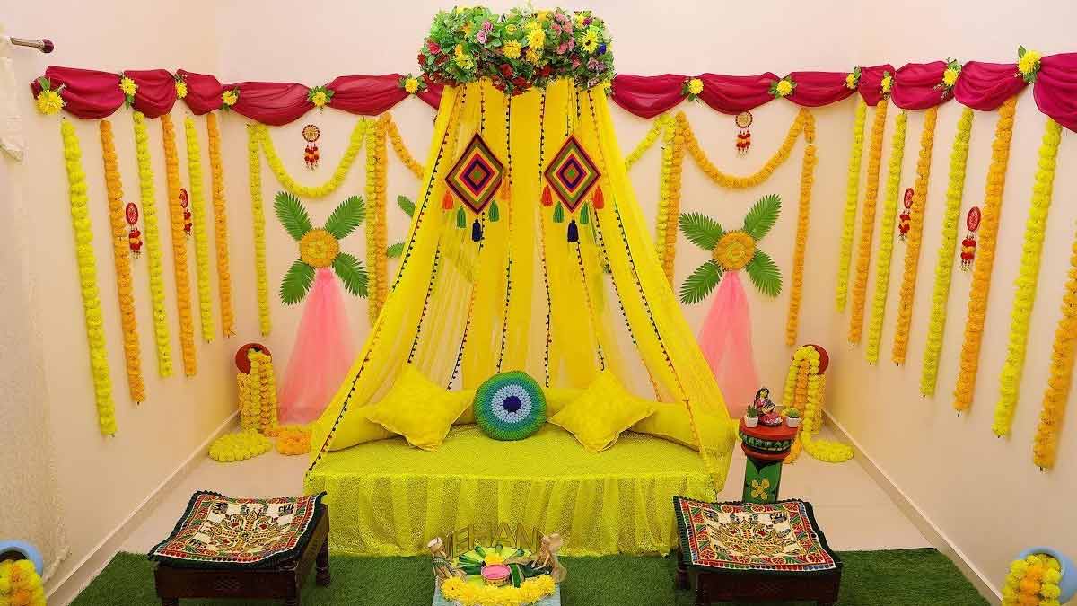 Pre Wedding Decoration: मेहंदी से लेकर हल्दी तक, शादी फंक्शन के लिए घर ...