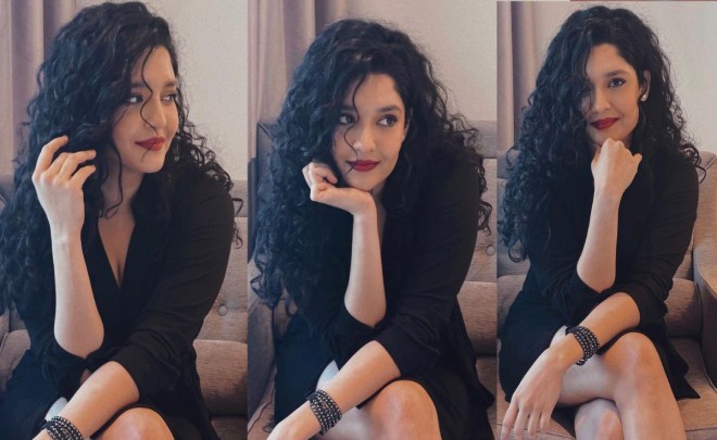 Ritika Singh : கருப்பு நிற ஷார்ட் ட்ரெஸில் நடிகை ரித்திகா சிங்.. கியூட் ...