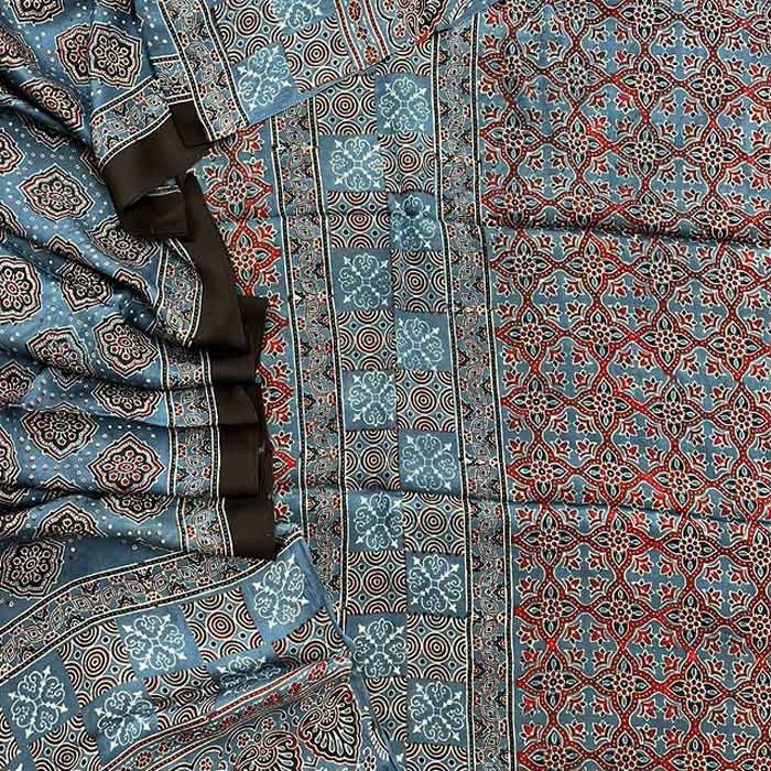 Bagh Print Saree Designs: गर्मियों के लिए बेस्‍ट है ‘बाघ प्रिंट साड़ी ...