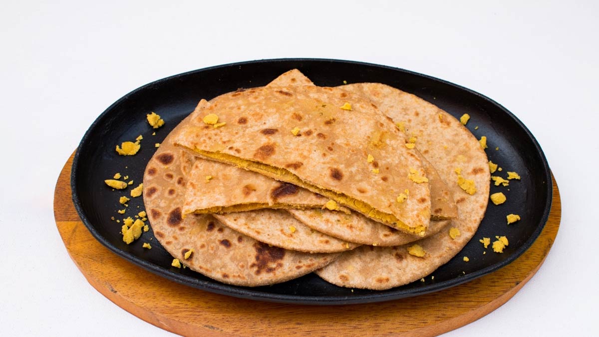 how to cook chana dal paratha