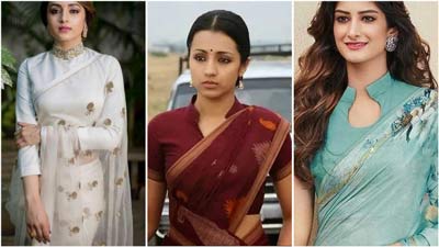 3 Beautiful U Neck Blouse Designs For Every Occassion | HerZindagi