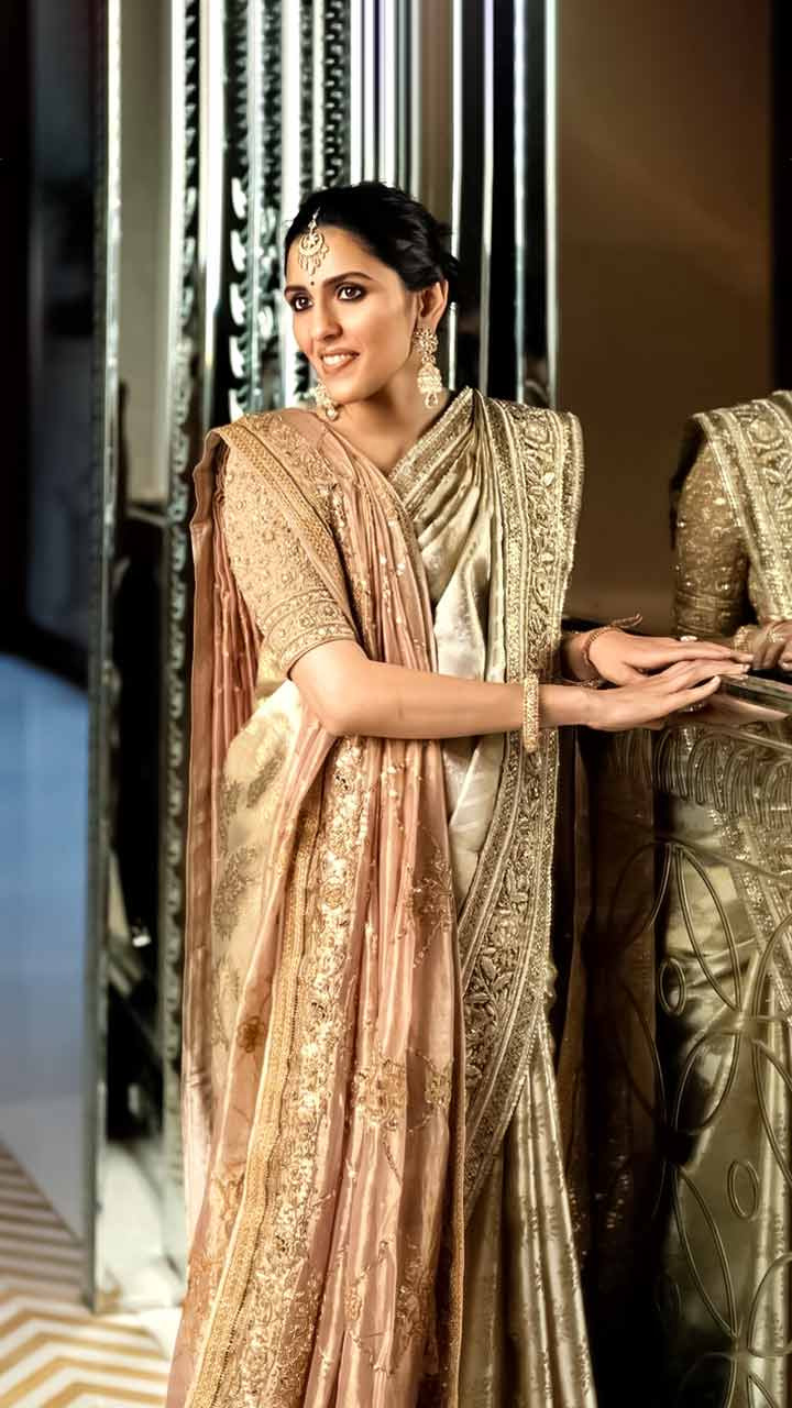 Dupatta Designs With Saree: साड़ी लुक में जान डालने का काम करेंगे ...