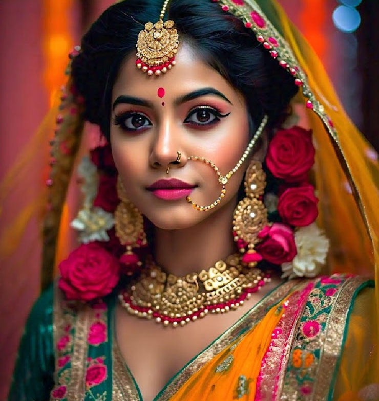 Hariyali Teej 2024| हरियाली तीज मेकअप लुक |Hariyali Teej Makeup Look ...