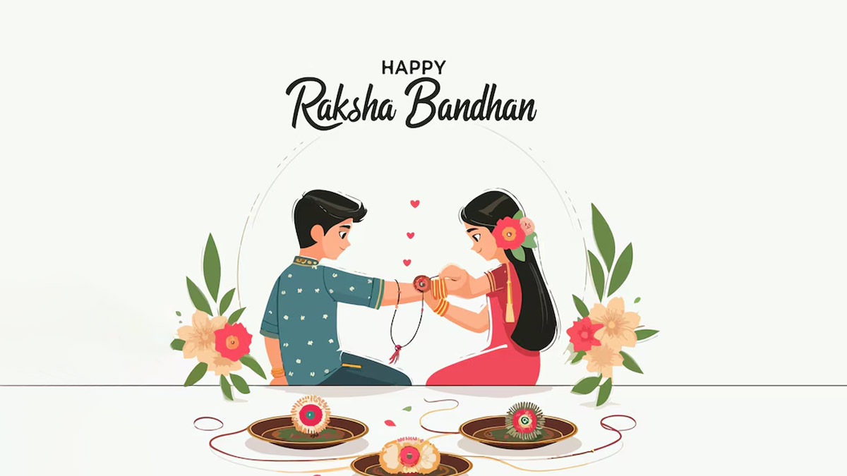 Happy Raksha Bandhan Captions And Greetings 2024 भाई बहन इन खूबसूरत