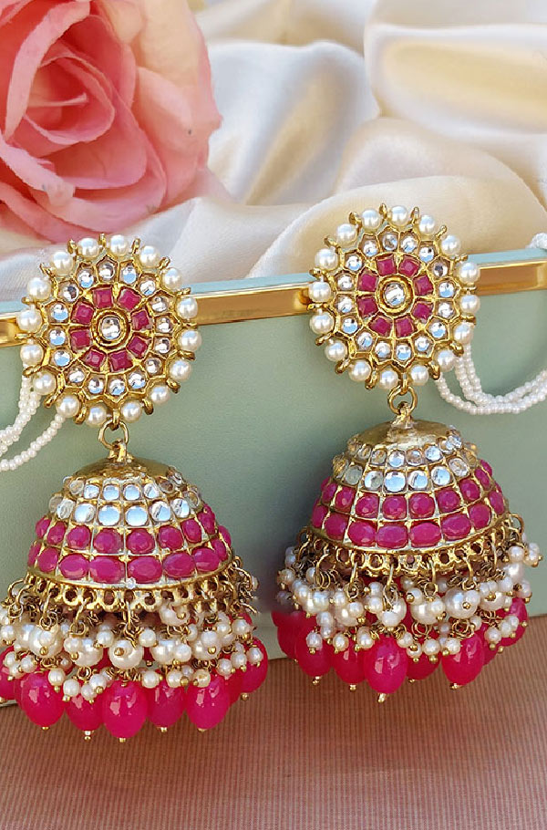 Jhumki Designs: गोल चेहरे पर खूब जचेंगी ये स्टाइलिश झुमकियां, देखें ...