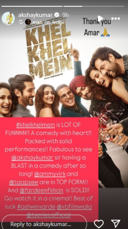 Khel Khel Mein Twitter Review Akshay Kumar Blasts Back Into Comedy