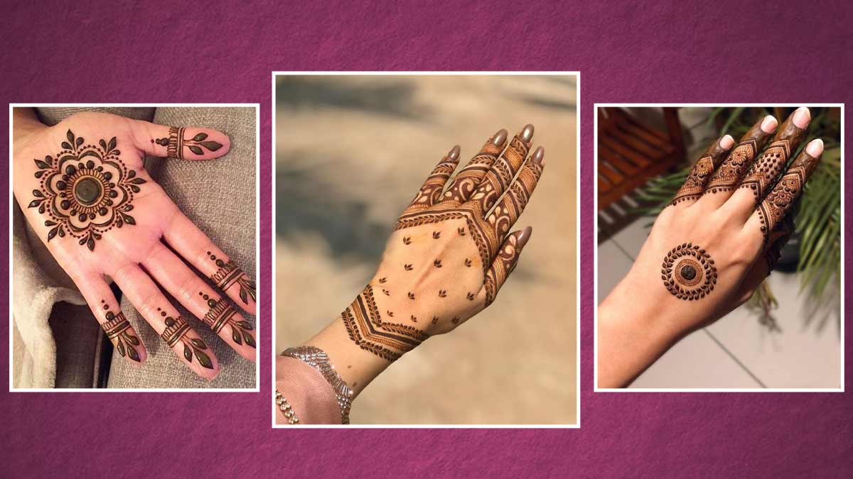 Easy Mehndi Designs For Right Hand