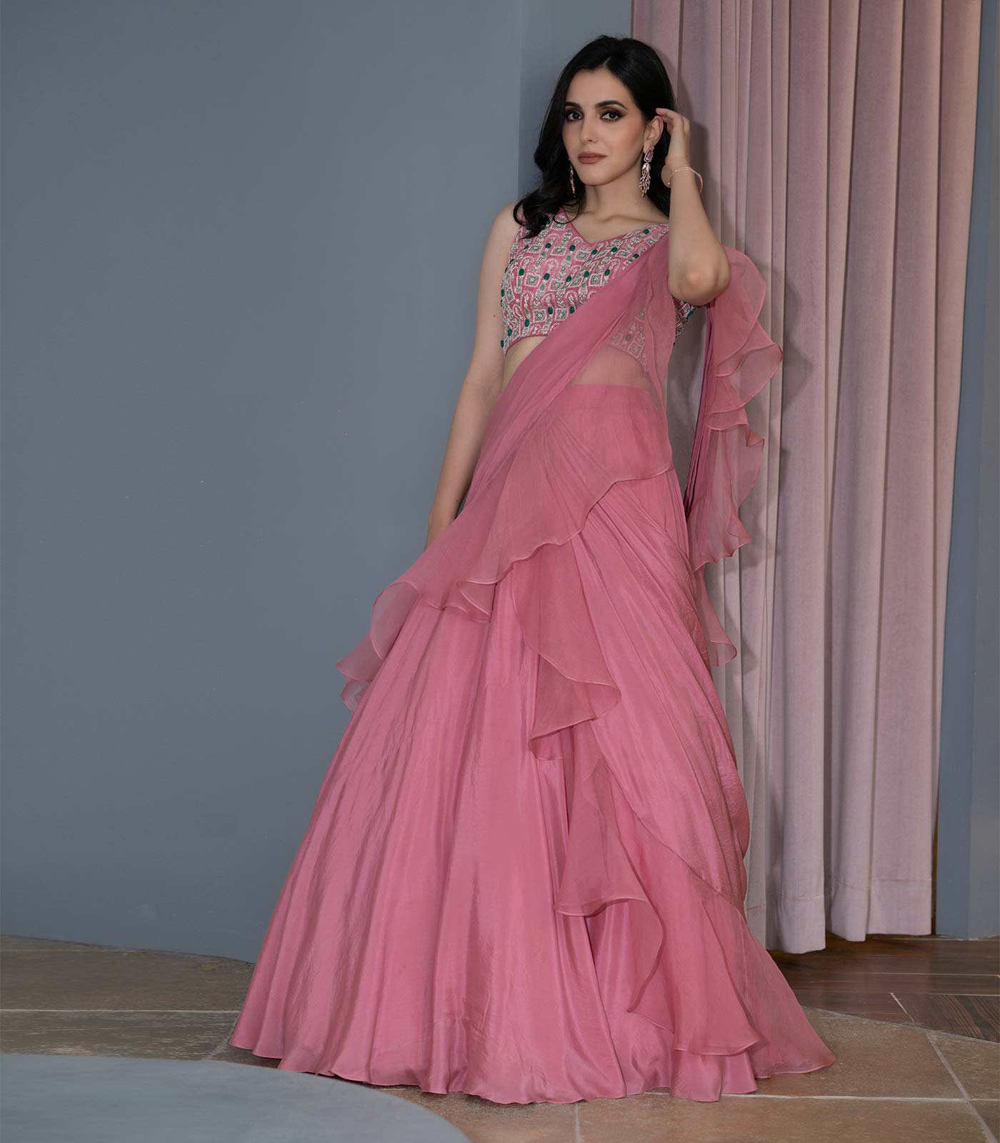 How To Convert Your Traditional Saree Into A Ready-To-Wear Saree For A ...