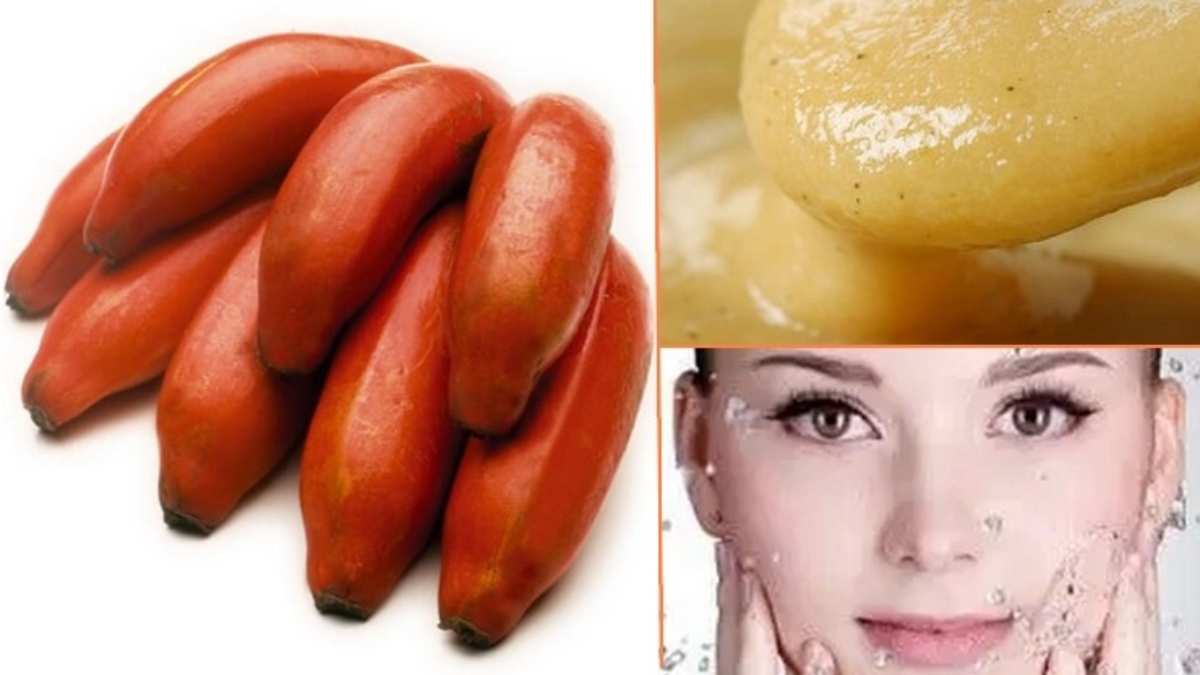 செவ்வாழையும் முக ஜொலிப்பும்! | how does red banana help in making the ...