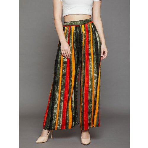 Multicoloured Palazzo Designs For Your Funky Monsoon Wardrobe | Herzindagi