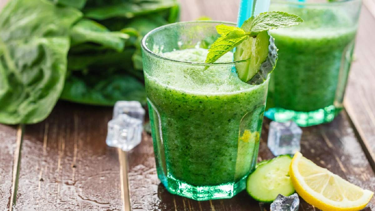 दूध की जगह पिएं यह हरा जूस, कैल्शियम की कमी हो जाएगी पूरी | spinach ...