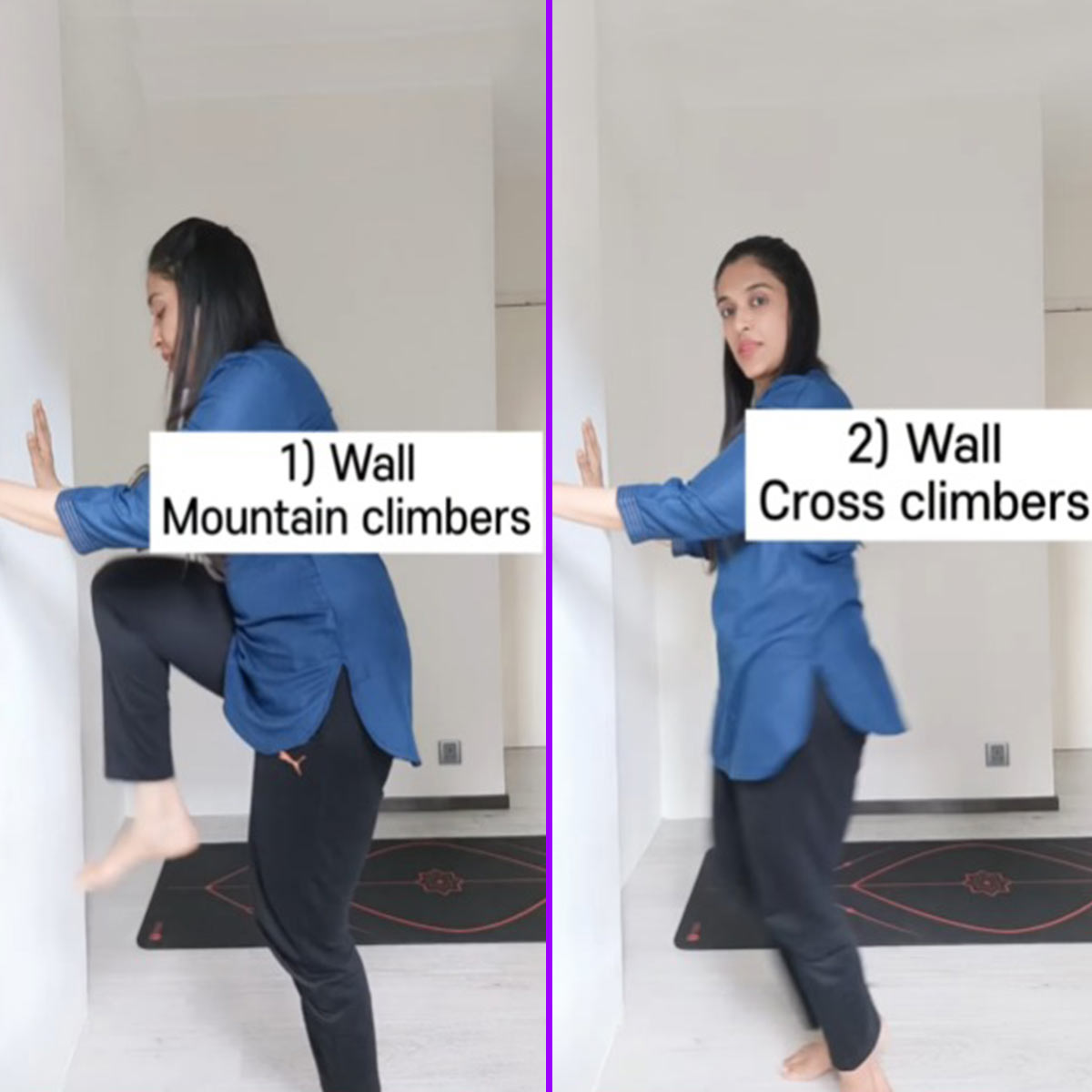 लटकते पेट को 1 महीने में अंदर करते हैं ये 2 योगासन, दीवार की मदद से ...