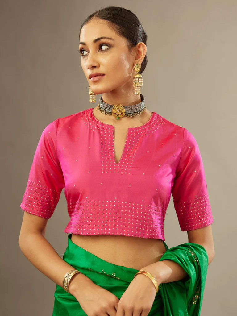 बस इस 1 काम से मिलेगी आपको ब्लाउज की परफेक्ट फिटिंग, जानें कैसे | easy ...