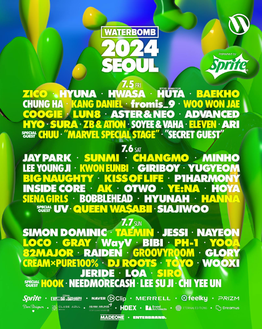 WATERBOMB 2024 Music Festival In Korea: Sneak Peek At The Star-Studded Lineup | Herzindagi