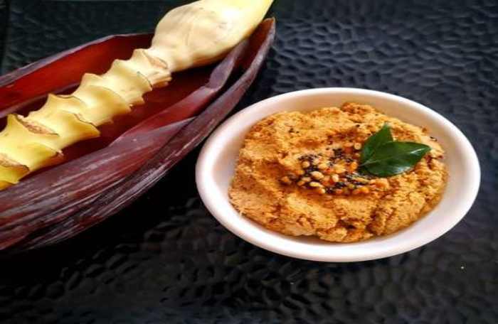 வாழைப்பூ துவையல் செய்முறை! | steps to make banana flower chutney ...