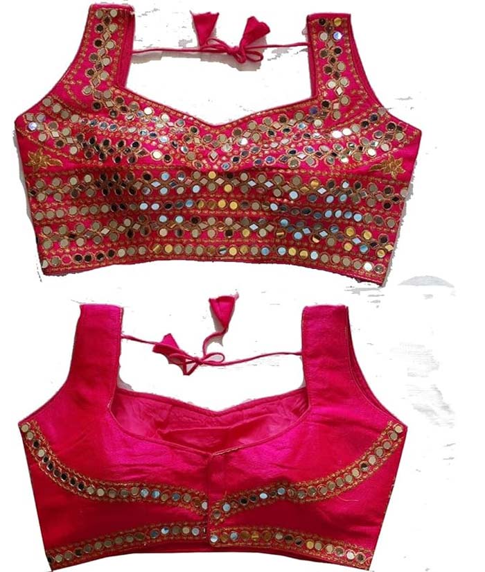 Mirror Work Blouse Design: सिंपल साड़ी को बनाना है पार्टी वियर, तो साथ ...