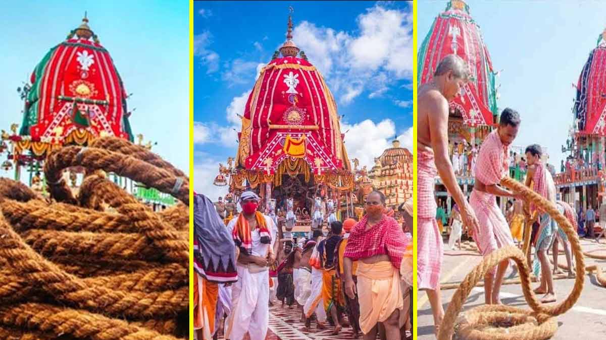 Jagannath Rath Yatra 2024: भगवान जगन्नाथ का रथ शंखचूड़ रस्सी से ही ...