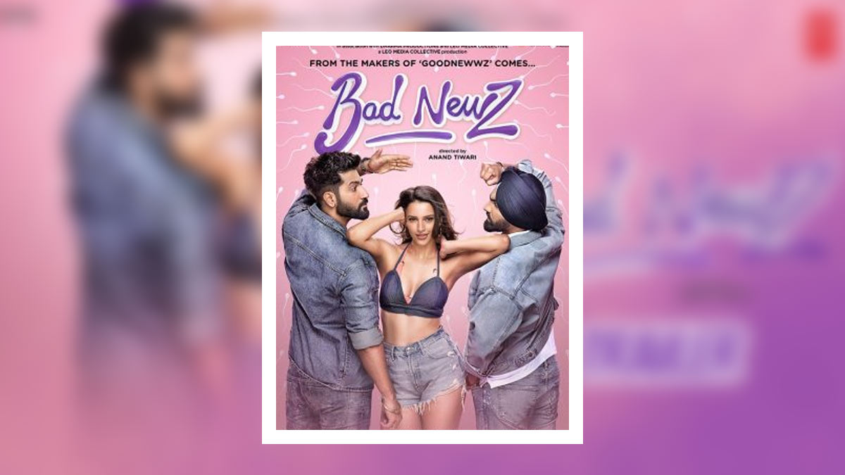 Bad Newz Trailer Triptii Dimri Vicky Kaushal And Ammy Virk Present A