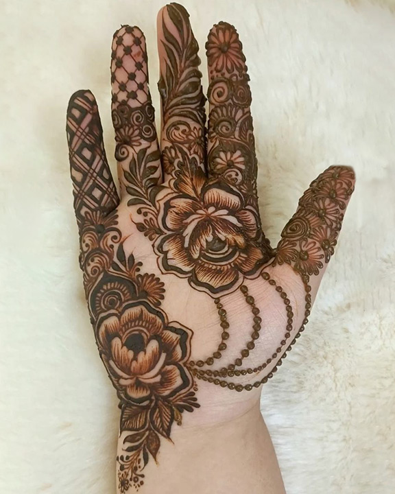 Arabic Mehndi Designs for Nikah: अरेबिक स्टाइल खफिफ मेहंदी की ये ...