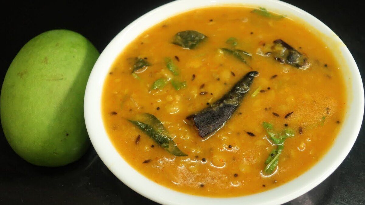 சாதத்துடன் பிரட்டி சாப்பிட அட்டகாசமான ஆந்திரா ஸ்டைல் மாங்காய் பருப்பு ...