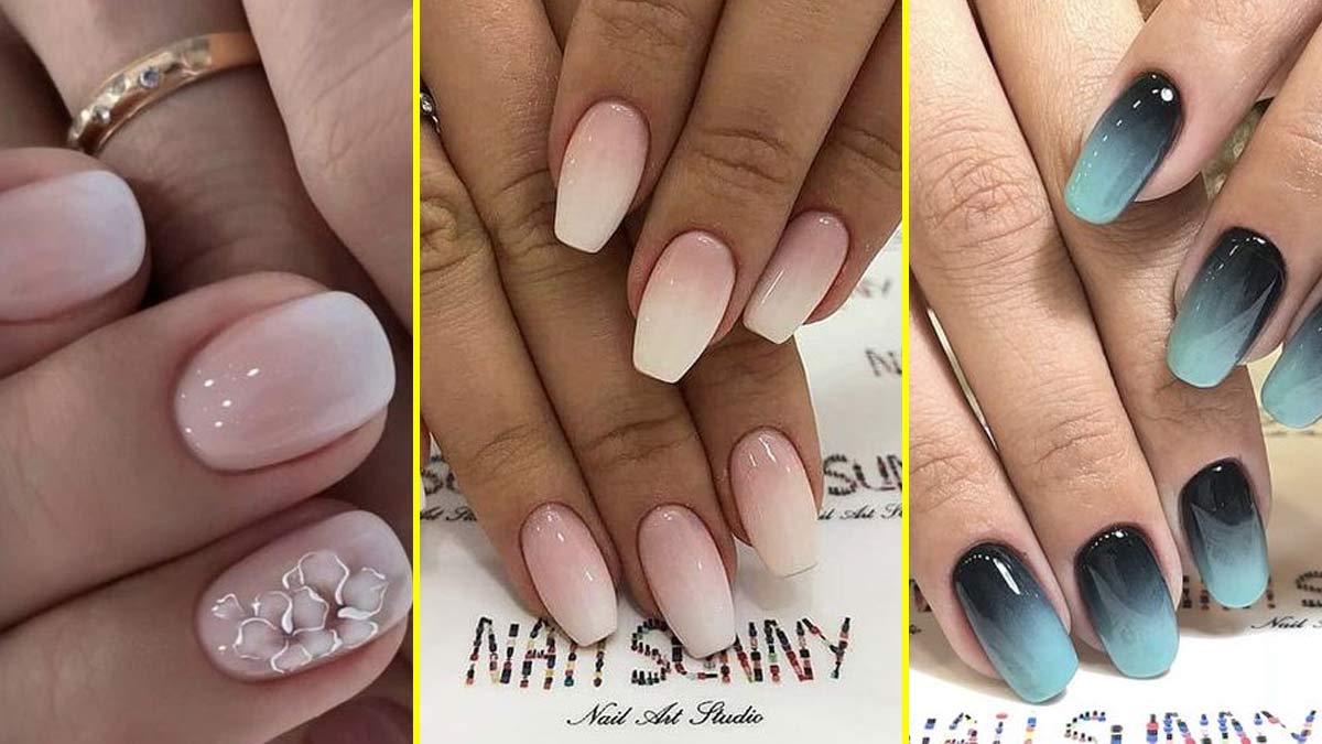 Nail Art Designs Picture: नाखूनों पर इस बार ट्राई करें ओम्ब्रे नेल आर्ट ...