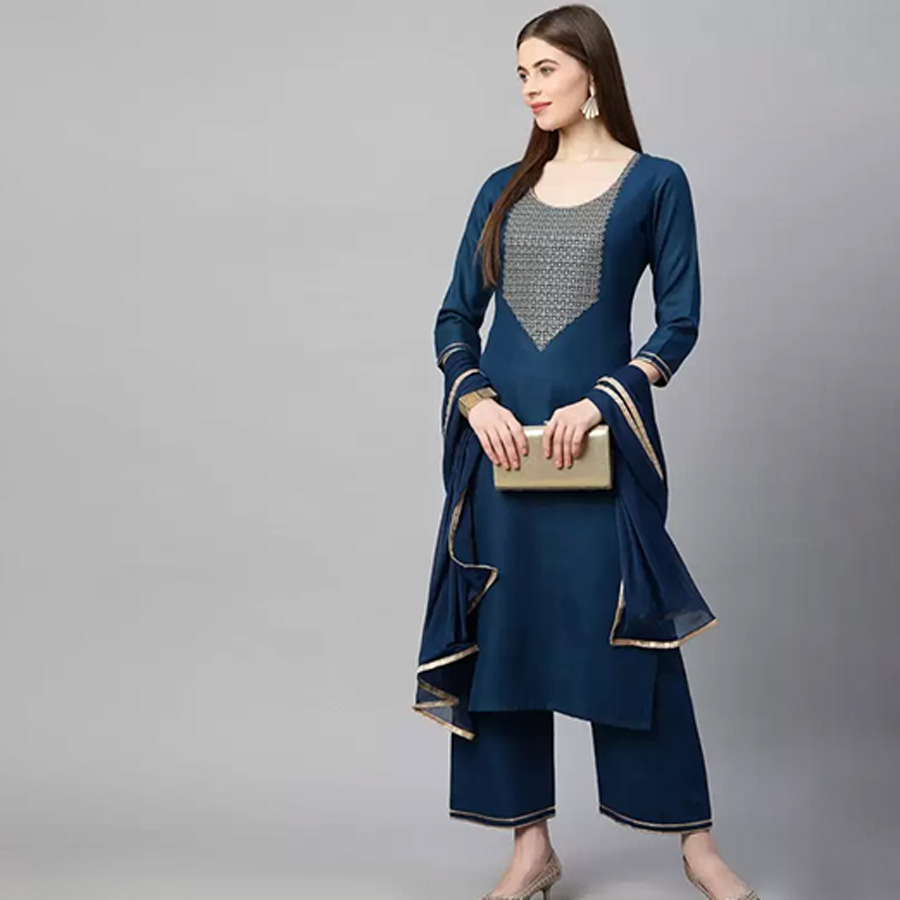 प्लाजो के साथ इस तरह के दुपट्टे करें स्टाइल | style these scarf with ...