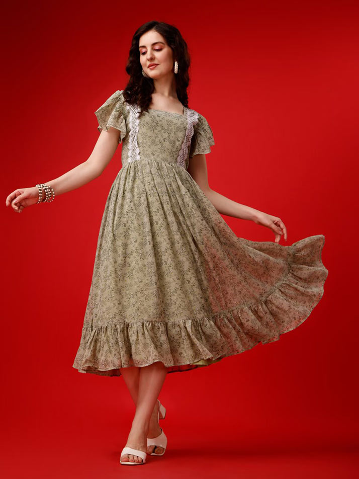 Frock Dress Designs: गर्मियों में पहनें फ्रॉक स्टाइल ड्रेस, दिखेंगी ...