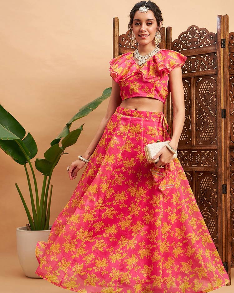 Onam 2024 Skirt & Choli Designs: ओणम के मौके न्यू लुक के लिए स्टाइल ...