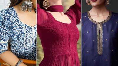 3 Beautiful U Neck Blouse Designs For Every Occassion | HerZindagi
