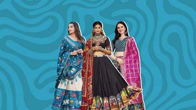 Radhika Merchant Garba Night Look: गरबा नाइट में पर्पल कलर के खूबसूरत ...